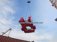 China D4522 45m Boom Luffing Tower Crane 2.2t Tip Load in Sri Lanka for sale