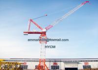 China 10TONS QTD5020 Luffing Tower Crane External Top Climbing Type for sale