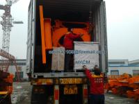 China QTZ50 TC5008 Topkit Tower Crane 50m Jib 4t Max Load 29m Free Standing Height for sale