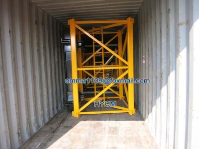 China QTZ50 TC5010 5 Ton 30m Freestanding Cat Head Tower Crane for Construction for sale