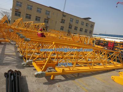 China 4TONS Top Head Tower Jib Crane For Models QTZ63(5011) Building Crnae for sale