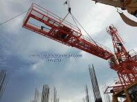 China Electric Power Tower Crane QTZ80 6010 8 Ton 150m Height for Building Construction for sale
