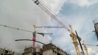 China HYCM QTZ500(7550) Tower Crane 25t Capacity 75m Jib Length Counterweight 16t for sale