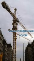 China HYCM QTZ500(7550) Tower Crane 25t Capacity 75m Jib Length Counterweight 16t for sale