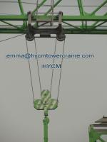 China Topless QTP6016 10 ton 60m Work Lifting Jib Specifications Tower Crane for sale