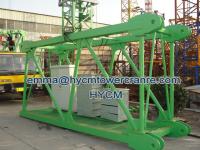China 10tons Flat Top Tower Crane QTP6518 65m Jib 3m Four Slice Mast Section for sale