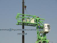 China PT6518 Top Flat Crane Tower 10tons 3m Potain Mast Sections Cost for sale