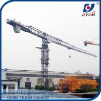 China QTZ315 PT7424 Top Flat Head Tower Crane 18tons Load 74m Large Jib for sale