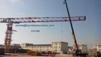 China Topless Tower Crane QTP7427 74m Boom 18t Capacity 31500kNm Rated Moment for sale