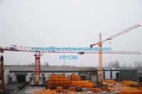 China High PT8025 Less Head Top Flat Crane Tower 24 tons Large Load for sale