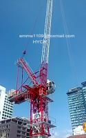 China QTD120 Luffing Tower Crane 8t Capacity 45m Jib for Construction Sites for sale