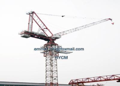 China QTD5030 Luffing Tower Crane 50m Jib 12t Capacity 37.5m Freestanding Height for sale