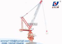 China D6037 60M Jib Luffing Tower Crane 16tons Max.Load 5m Mast Section Size for sale
