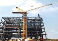 China QTD300 6037 Luffing Tower Crane 16t Capacity 60m Jib Construction Building Crane for sale