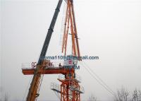 China QTD500 50m Luffing Tower Crane 25t Capacity 6m Mast Section for Construction for sale