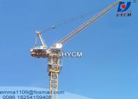 China QTD500 50m Luffing Tower Crane 25t Capacity 6m Mast Section for Construction for sale
