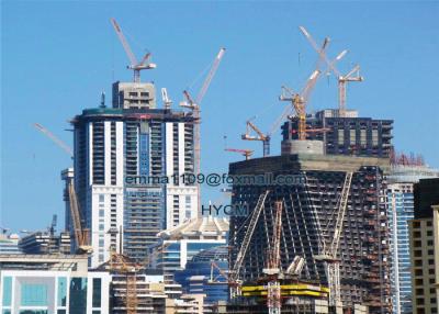 China QTD500 50m Luffing Tower Crane 25t Capacity 6m Mast Section for Construction for sale
