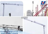 China QTK25 Fast Self-Erecting Tower Crane 3 Ton Capacity 25m Jib Length with Automatic Assembly for Construction for sale