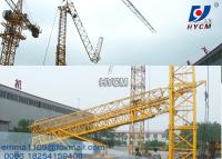 China QTK25 Fast Self-Erecting Tower Crane 3 Ton Capacity 25m Jib Length with Automatic Assembly for Construction for sale