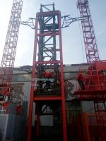 China QTD125(4522) Central Inner Climbing Tower Crane with 45m Working Radius and 6 Ton Capacity - Luffing Jib Type for sale