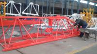 China QTD4015 Luffing Jib Crane Tower Inner and External Climbing Type 6T Load for sale