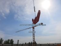 China 6 TONS Max. Load 40m Working Lifting Jib 4015 QTD80 Luffing Tower Crane for sale