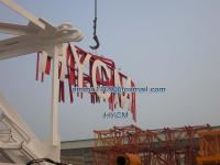 China 6 TONS Max. Load 40m Working Lifting Jib 4015 QTD80 Luffing Tower Crane for sale