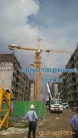 China TC7040 16TONS Remote Control Real Estate The Tower Crane Cat Head Type for sale