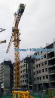 China TC7040 16TONS Remote Control Real Estate The Tower Crane Cat Head Type for sale