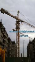 China QTZ250 TC6036 Tower Crane 60m Jib 12t Capacity 3m Mast Section for sale