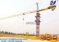 China QTZ6015 Topkit Tower Crane 8t Capacity 60m Jib Length for Construction for sale