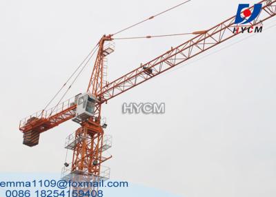 China TC6015 Topkit Tower Crane 60m Jib 8t Max Load Hammer-Head Type for sale