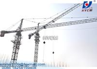 China TC6015 Topkit Tower Crane 60m Jib 8t Load 45m Freestanding Height Construction Crane for sale