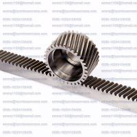 China SC Construction Elevator Mast Section Rack Gears - 40×60×1508mm C45 Steel with 20° Pressure Angle for sale