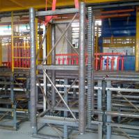 China Mast Section with Racks for Construction Hoist Elevator - 650×650×1508mm & 800×800×1508mm Specifications for sale