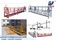 China ZLP 630 Suspended Cradle Swing Stage - 630kg Load Capacity, 9-11 m/min Speed for Building Maintenance for sale