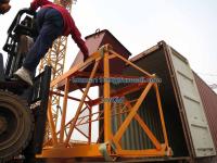 China QTZ3008 Topkit Tower Crane Mast Section 1.5x1.5x2m 30m Jib 2t Capacity for sale