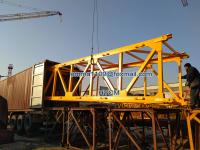 China TC6515 Topkit Tower Crane 65m Reach 1.5t Tip Load 180m Max Height for sale