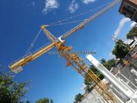 China TC6515 Topkit Tower Crane 65m Reach 1.5t Tip Load 180m Max Height for sale