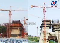 China TC6020 Self Rising Tower Crane 60m Jib 10T Capacity 380V 50Hz for sale