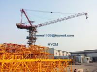 China QTD5015 Luffing Tower Crane 50m Jib 8t Capacity 160m Working Height for sale