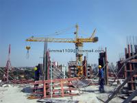 China QT10 Inner Climbing Tower Crane with 6m Jib Length and 1 Ton Load Capacity for Construction for sale