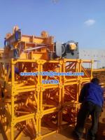 China QT10 Mini 700kg Load Inner Climbing Tower Crane with 9m Jib Length and 60m Max Height for sale