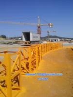 China QT10 Mini 700kg Load Inner Climbing Tower Crane with 9m Jib Length and 60m Max Height for sale