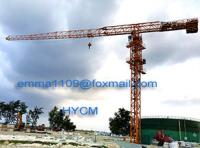 China Huge PT7532 Flat Top Tower Crane 20tons Max Load CIF Dubai Price for sale