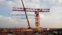 China QTZ315 Flat Top Tower Crane 75m Boom 3.2t Tip Load 20t Max Capacity for sale