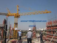 China QT10 Inner Climbing Tower Crane with 12m Jib and 0.5t Load Capacity - 10m Mast Height, 60m Max Lifting for sale