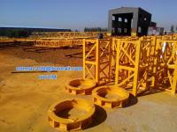 China QT10 Inner Climbing Tower Crane with 12m Jib and 0.5t Load Capacity - 10m Mast Height, 60m Max Lifting for sale