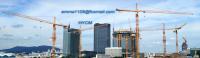 China FO 23B Model Tower Crane 50mts Boom 10 tons Load 45mts Free Height for sale