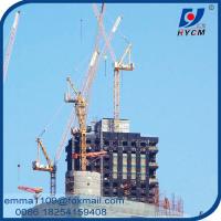 China D4526 Luffing Tower Crane 10tons Load 45mts Working Boom 3mts Mast for sale